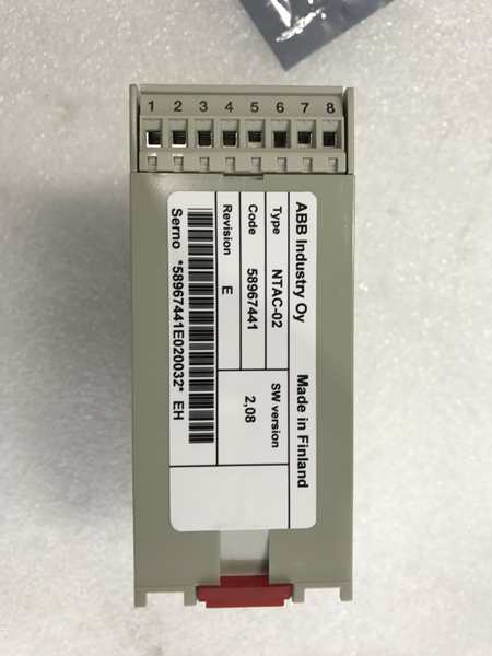 NTAC-02 ABB - 山西鑫业达官网